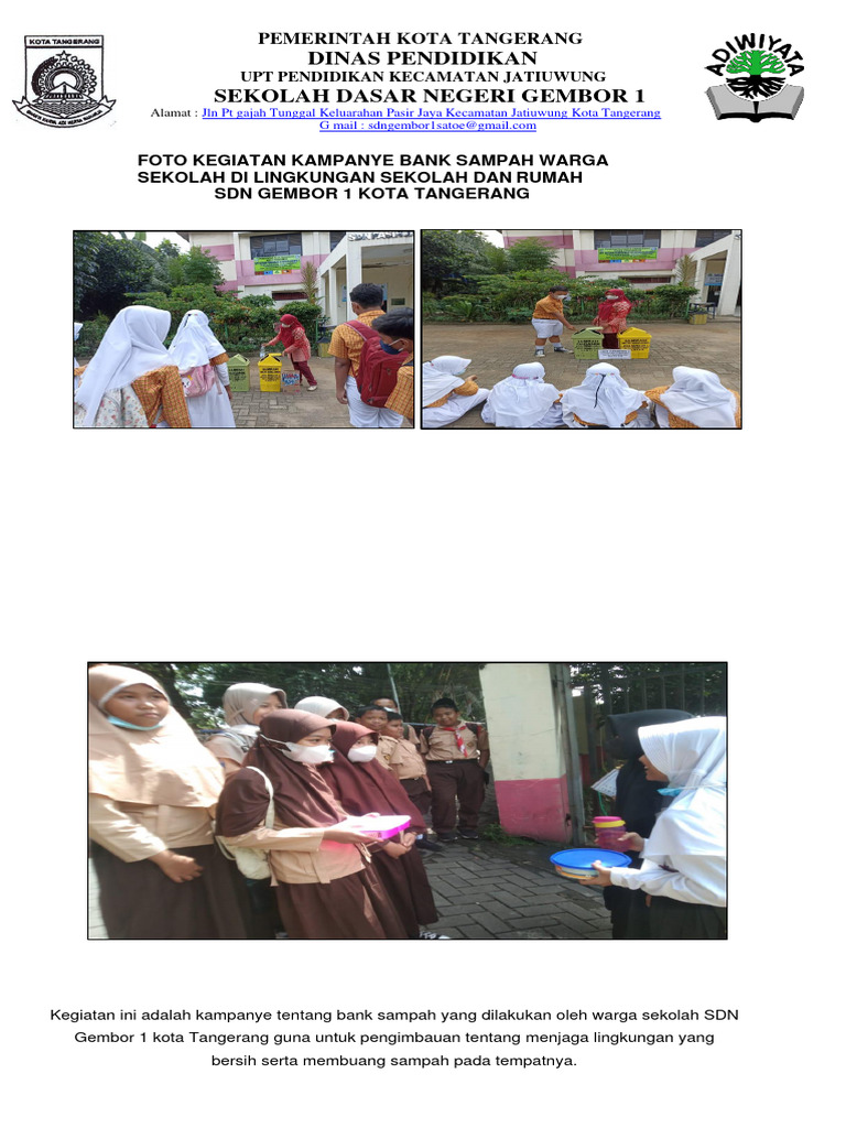 Kampanye Bank Sampah | PDF