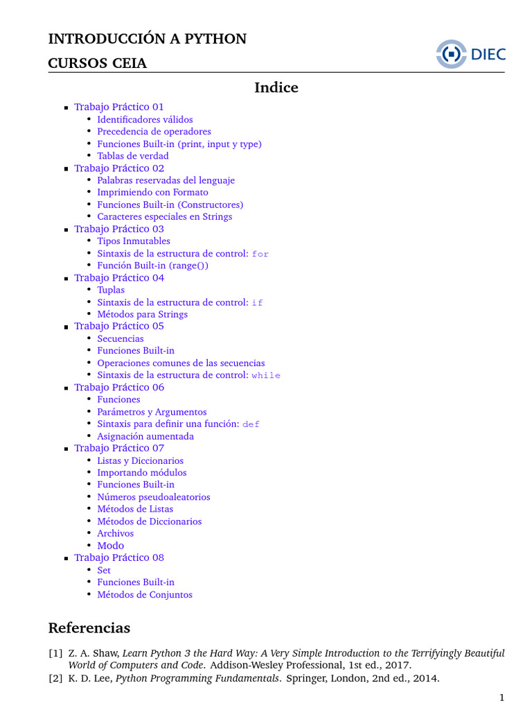 Python TP CEIA 2024 | PDF | Python (lenguaje de programación) | Puerta ... Python TP CEIA 2024 | PDF | Python (lenguaje de programación) | Puerta ...