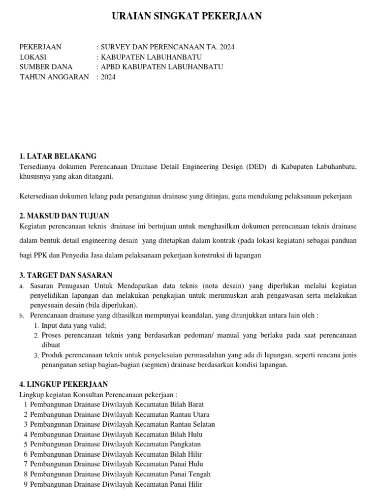 Uraian Singkat | PDF