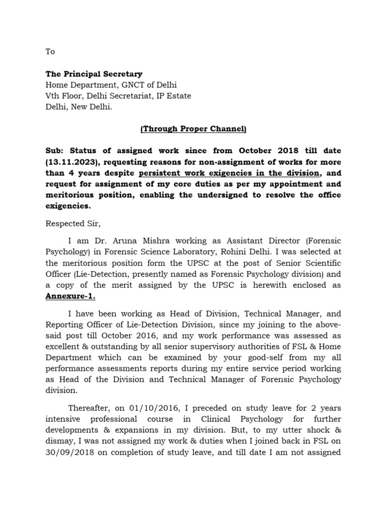 Work Assignment | PDF