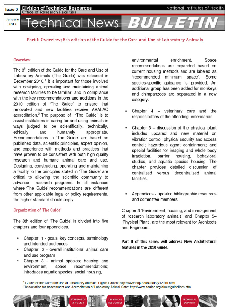 1 - Part I-Overview-8th Edition of The Guide For The Care and Use of ...