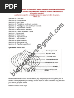 Bio 101 2019 With Answers | PDF | Cell (Biology) | Nature