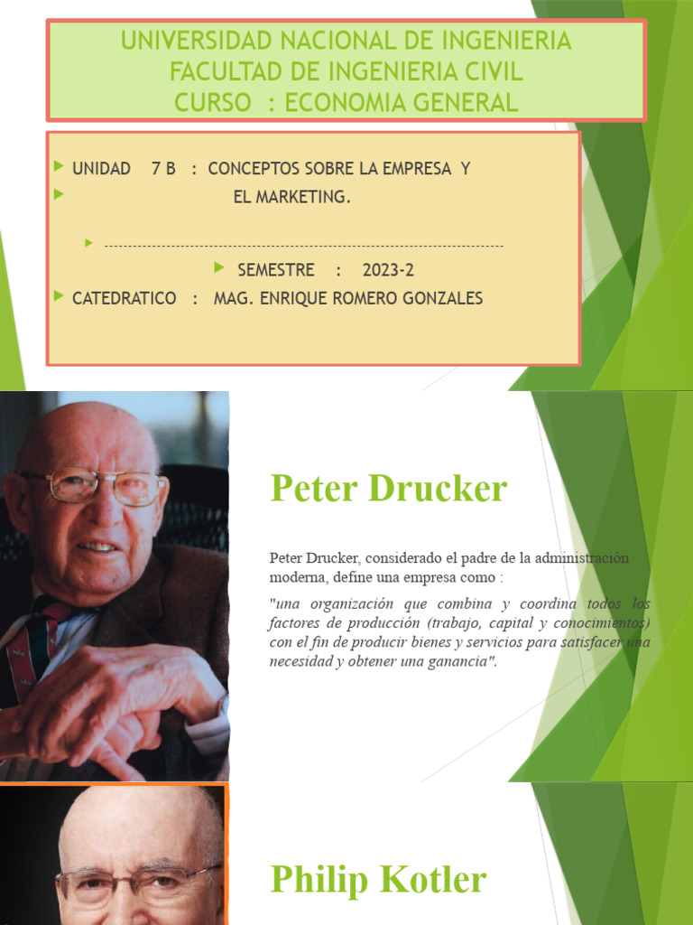 7.. -ECO.GRAL--UNIDAD 7 B--EMPRESA Y MARKETING--2023-2-- | Descargar gratis PDF | Marketing ...