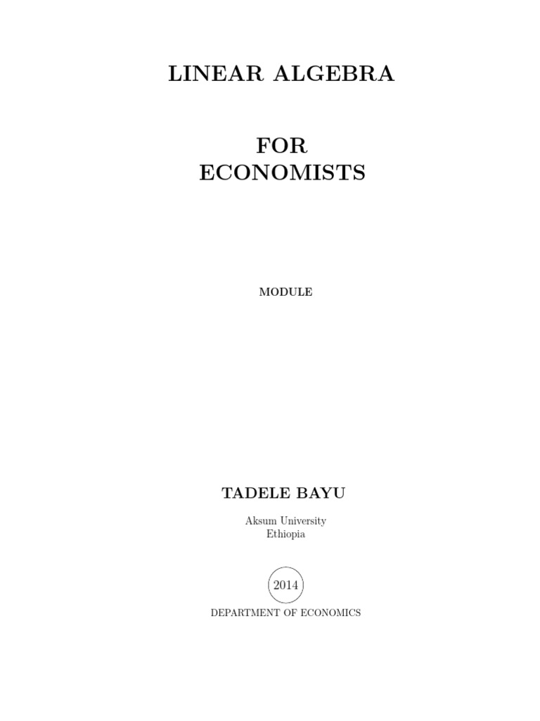 Algebra Module | PDF | Matrix (Mathematics) | Determinant