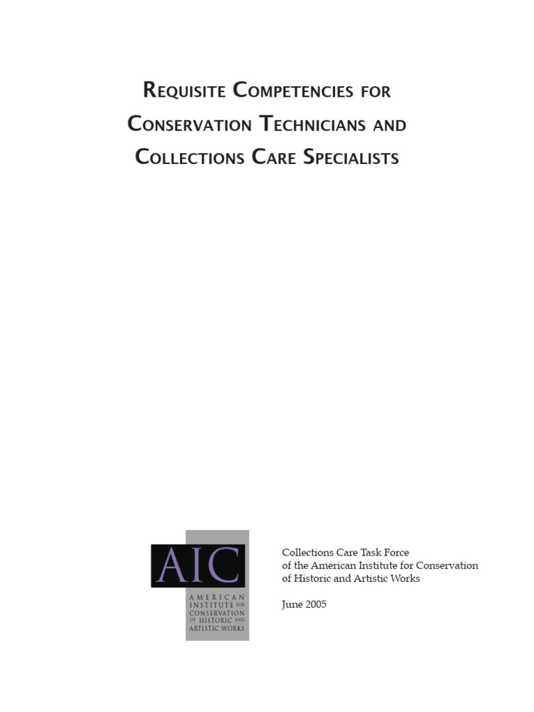 AIC CompetenciesTechnician | PDF | Emergency Management | Emergency