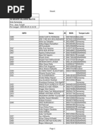 Contoh Format Data Lengkap Siswa | PDF