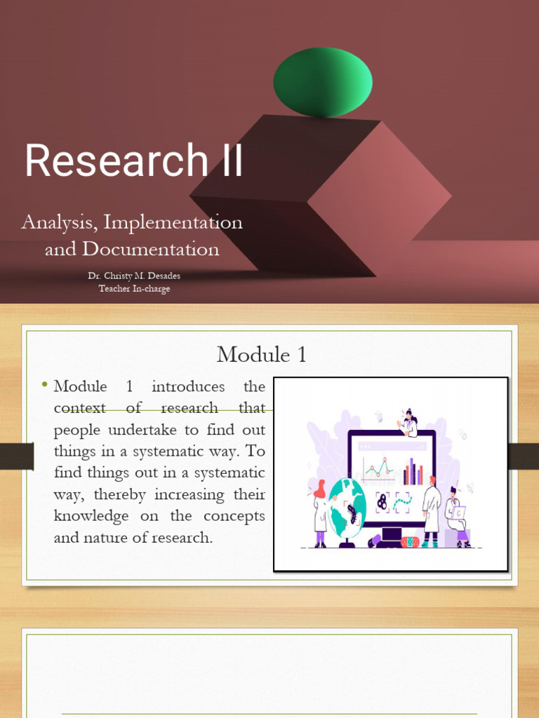 Research II Lesson 1 | PDF | Theory | Inquiry