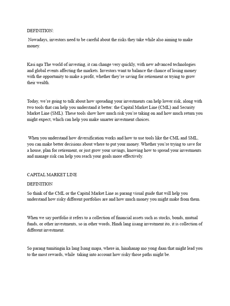 Report Guide Investment | PDF | Bonds (Finance) | Financial Risk