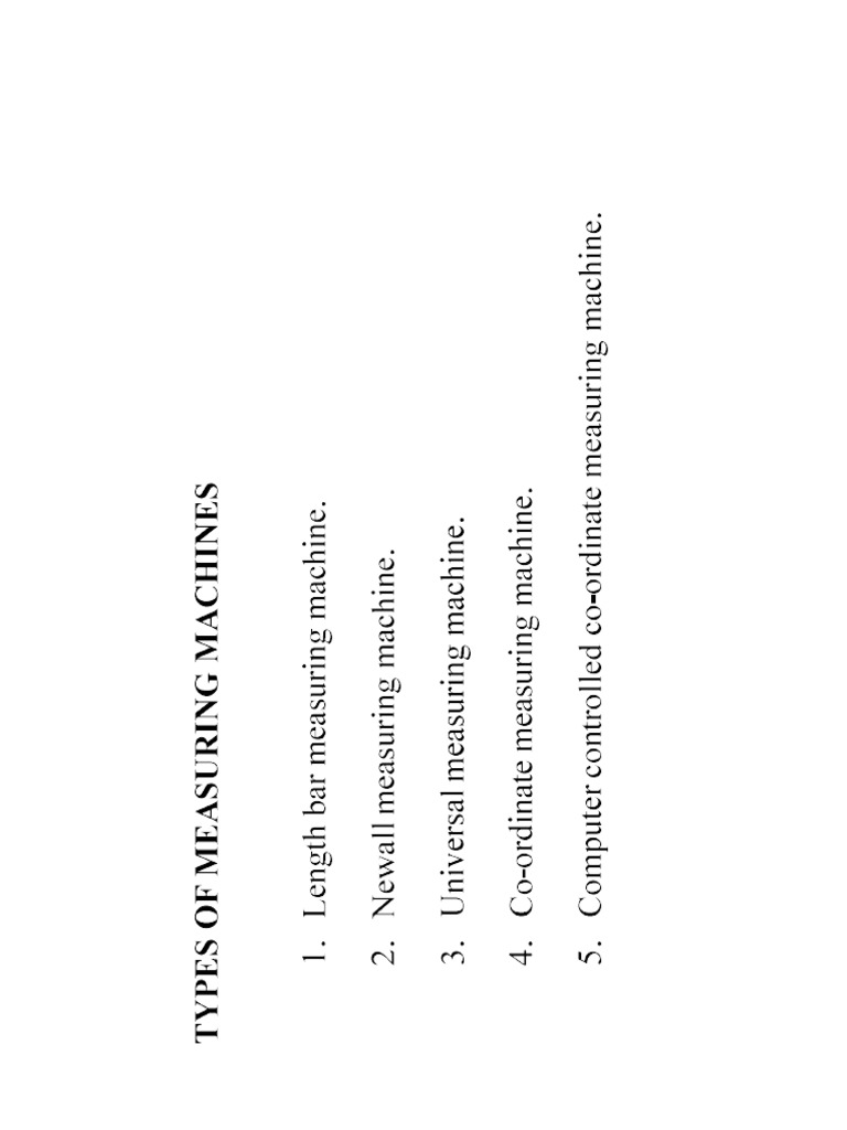 CMM Study Material | PDF