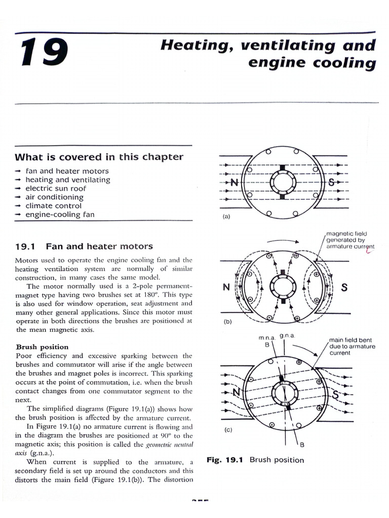 Heating, Ventilation and Engine Cooling | PDF