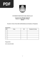 Quadrat Sampling | PDF | Sampling (Statistics) | Vegetation