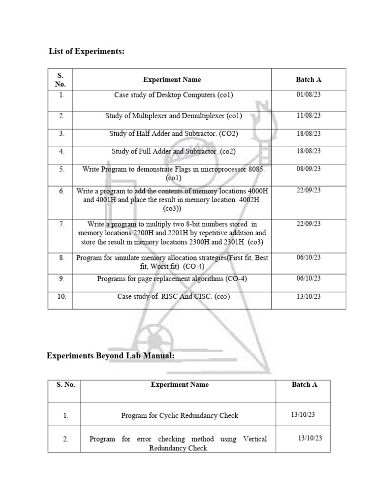 COA F (1) - Merged | PDF | Subtraction | Computer Engineering