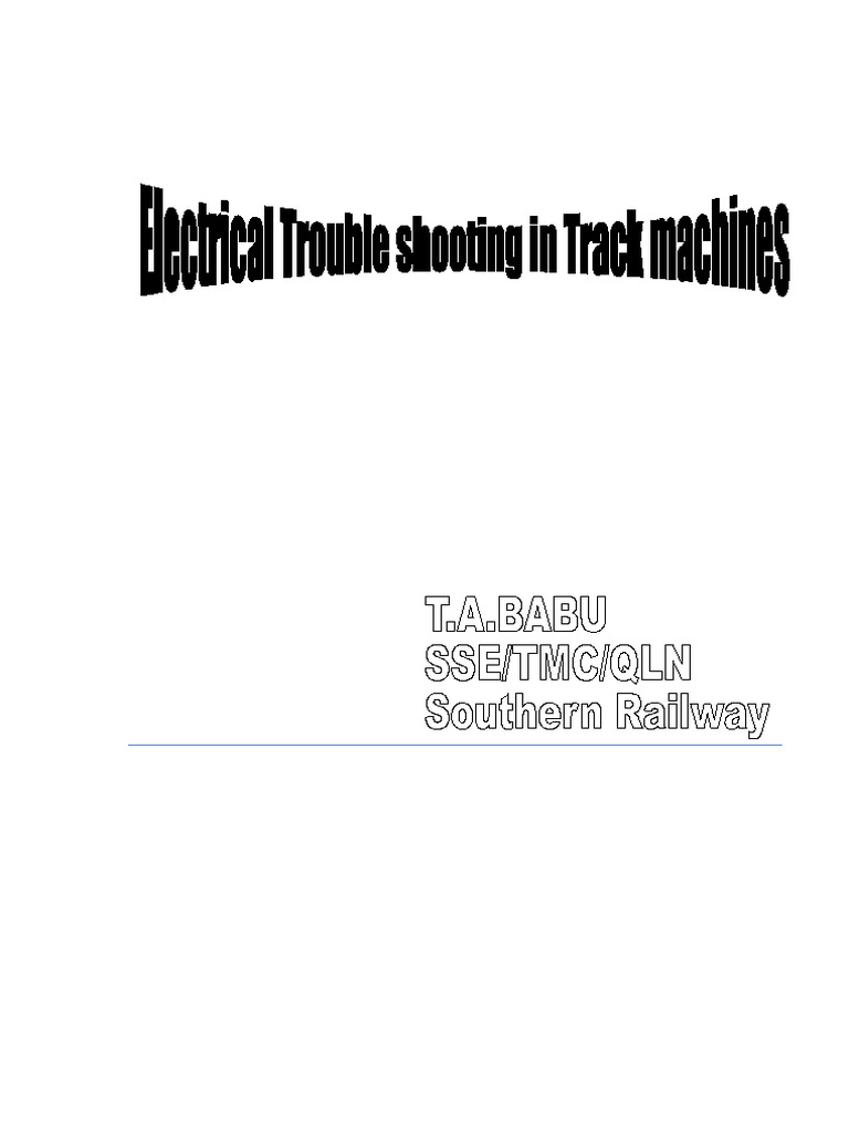 5-Step Electrical Troubleshooting Guide | PDF | Troubleshooting ...
