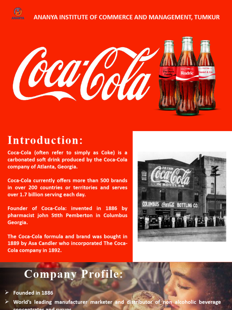 Coca Cola New PPT 1 | PDF | Coca Cola | The Coca Cola Company