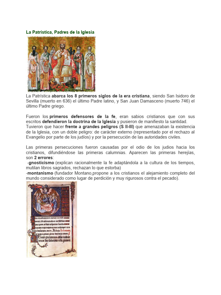 La Patrística Guia Completa | PDF | Padres de la iglesia | Tomás de Aquino