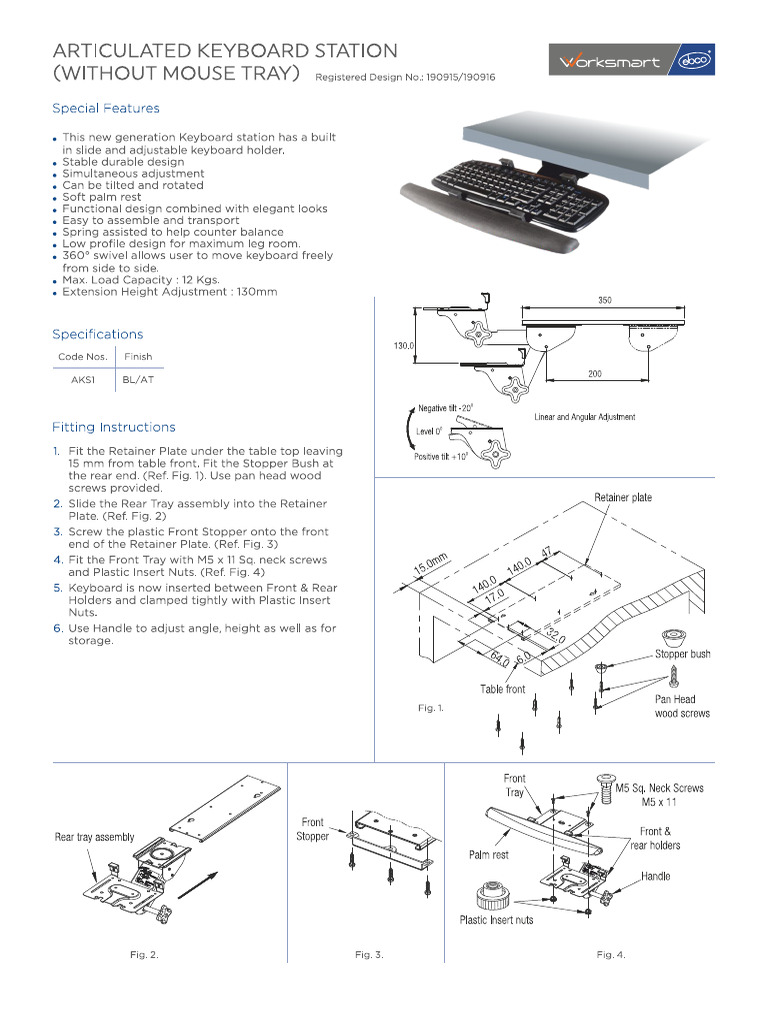 Articulated Keyboard Station | PDF