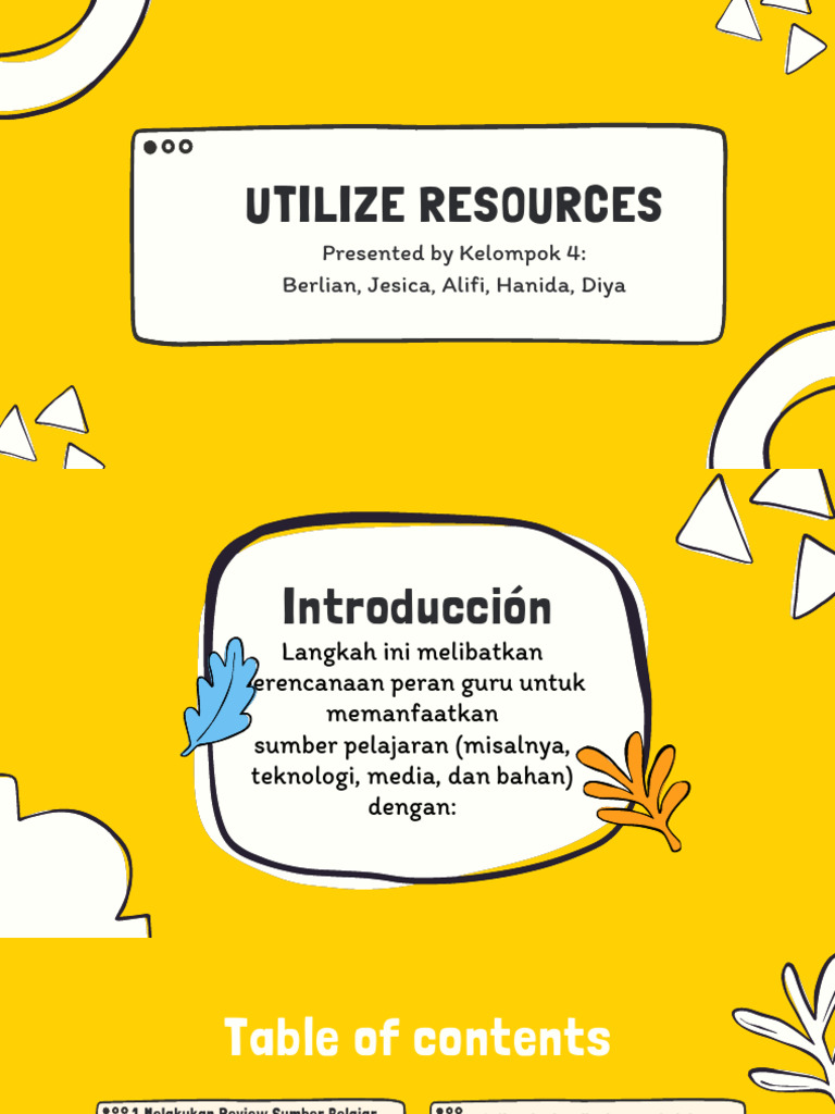 Colorful Playful Doodle Group Project Presentation | PDF