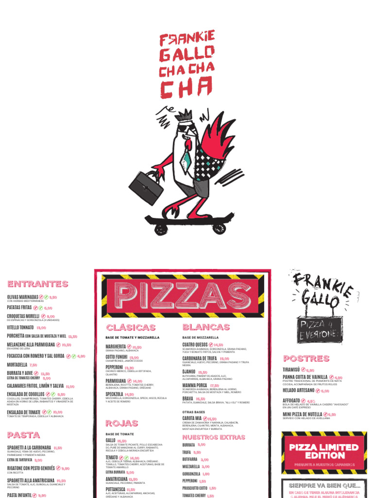 Esp Menu FGCCC | PDF | ensalada | pesto