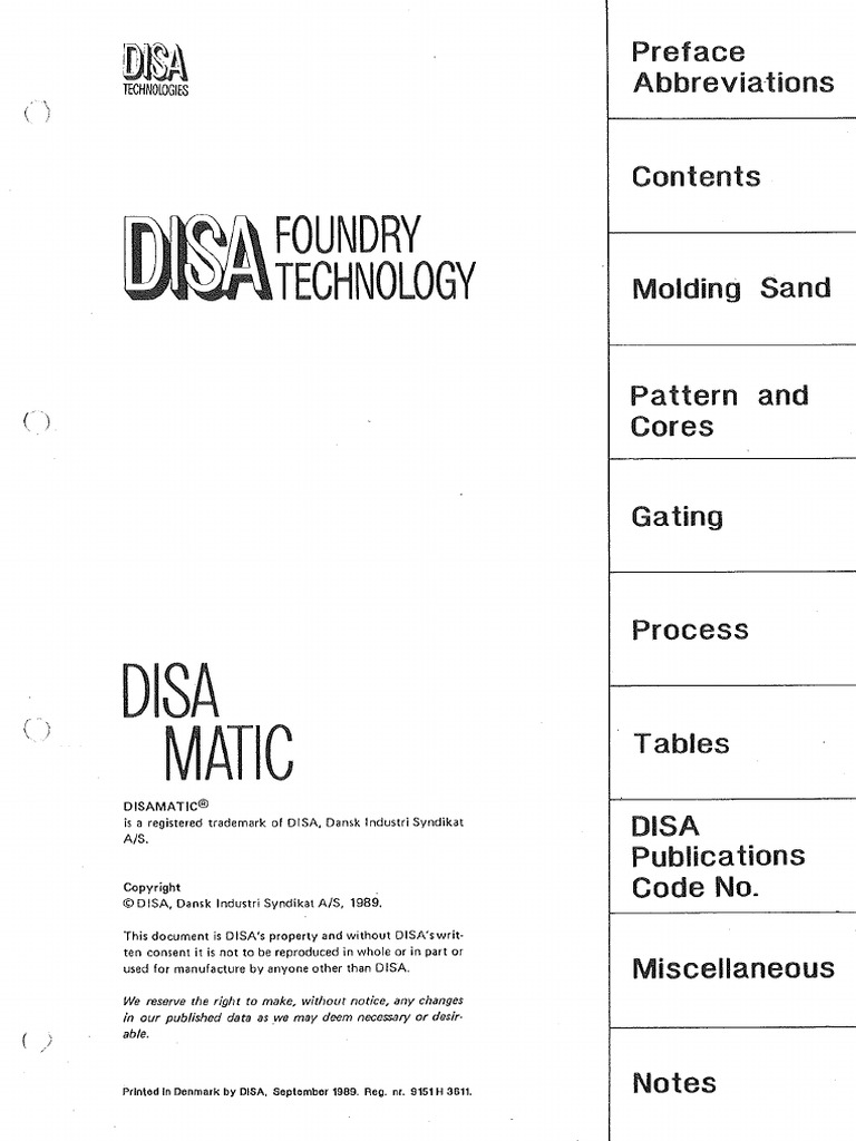 Foundry Technology Disa | PDF