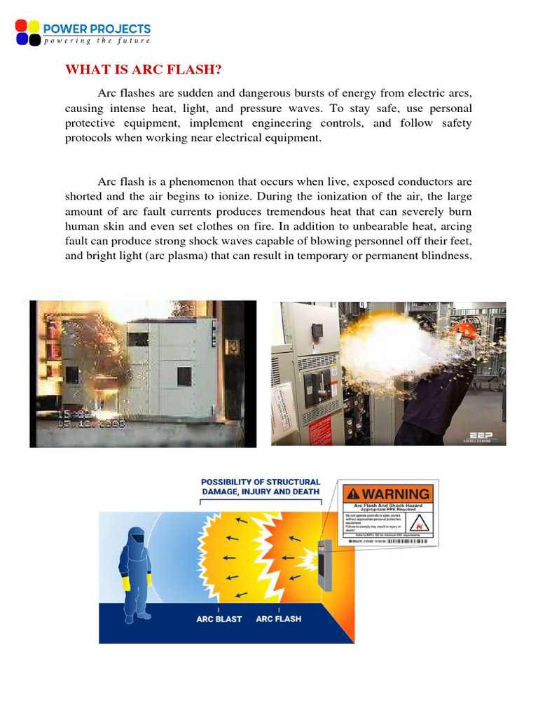 Introduction To Arc Flash Study | PDF | Electric Arc | Electrical ...