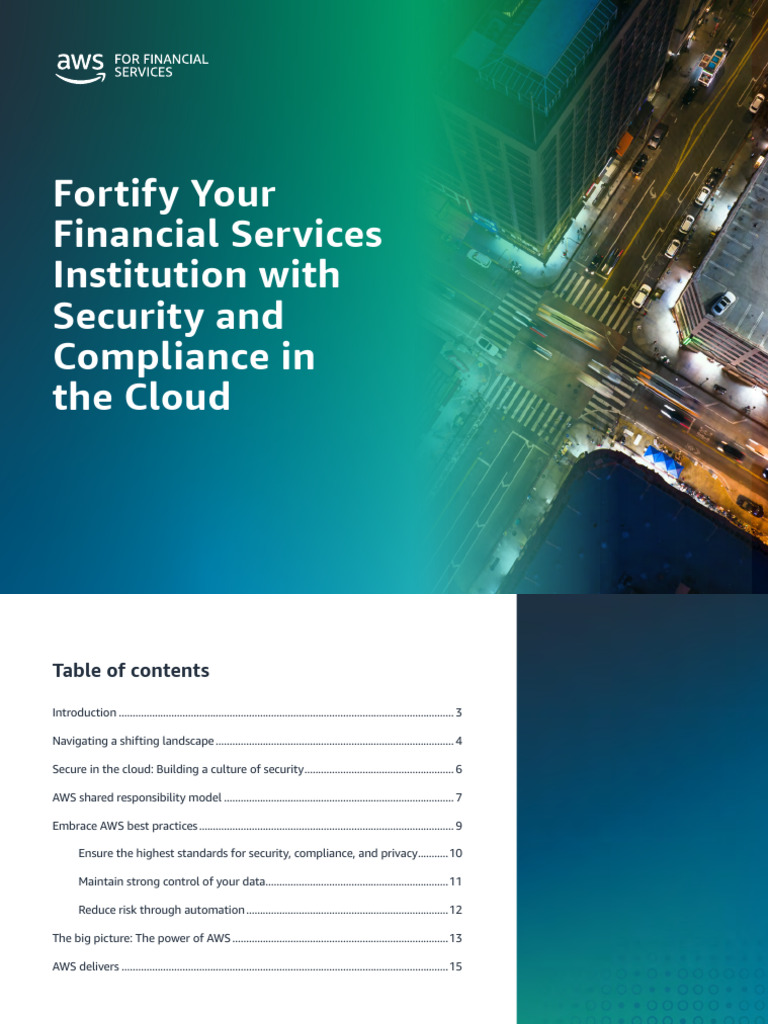 Fortifying Financial Institution Security Ebook | PDF | Cloud Computing ...