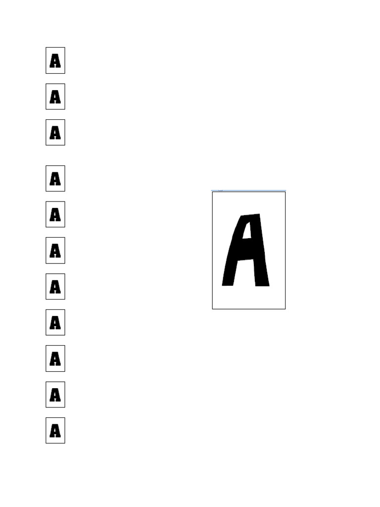 Letter Names | PDF