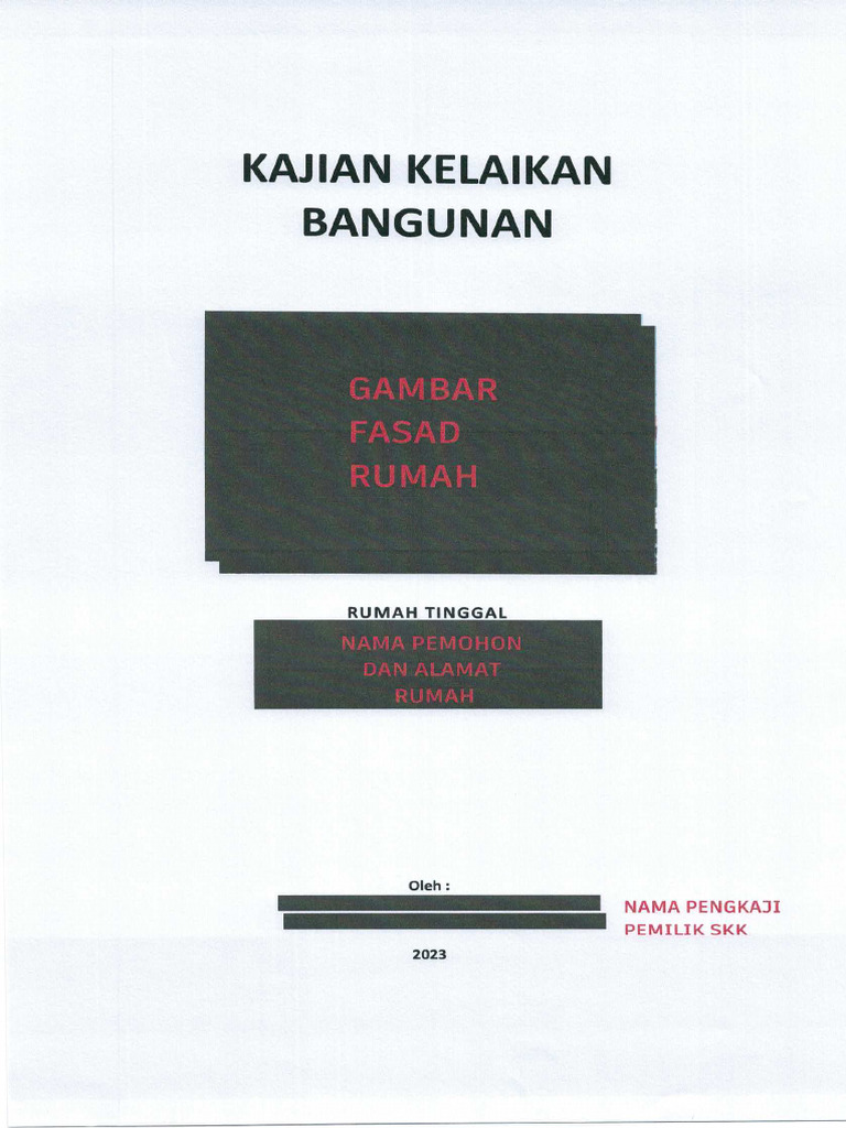 Kajian SLF Contoh | PDF