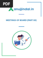 SS - 1 Secretarial Standard ON Meetings of The Board of Directors | PDF ...