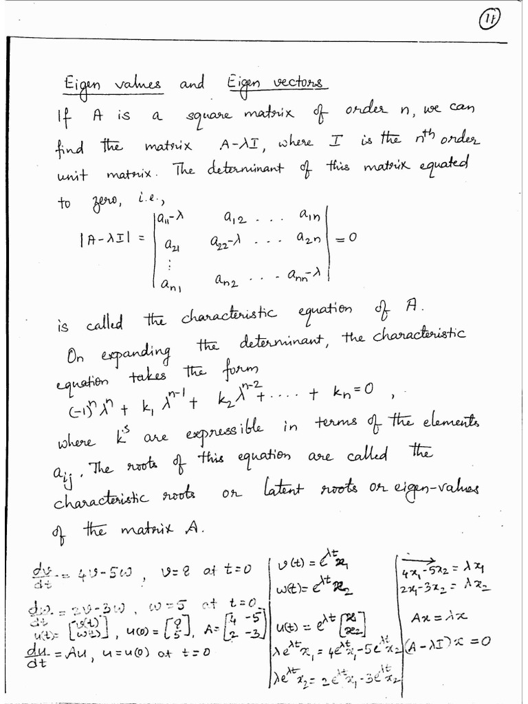 22MAT11B_Unit 3-Part 2 | PDF