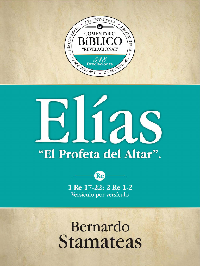Elias-El Profeta Del Altar | PDF | Elijah | Libros de reyes