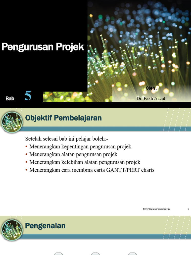Bab 5 Pengurusan Projek Pdf