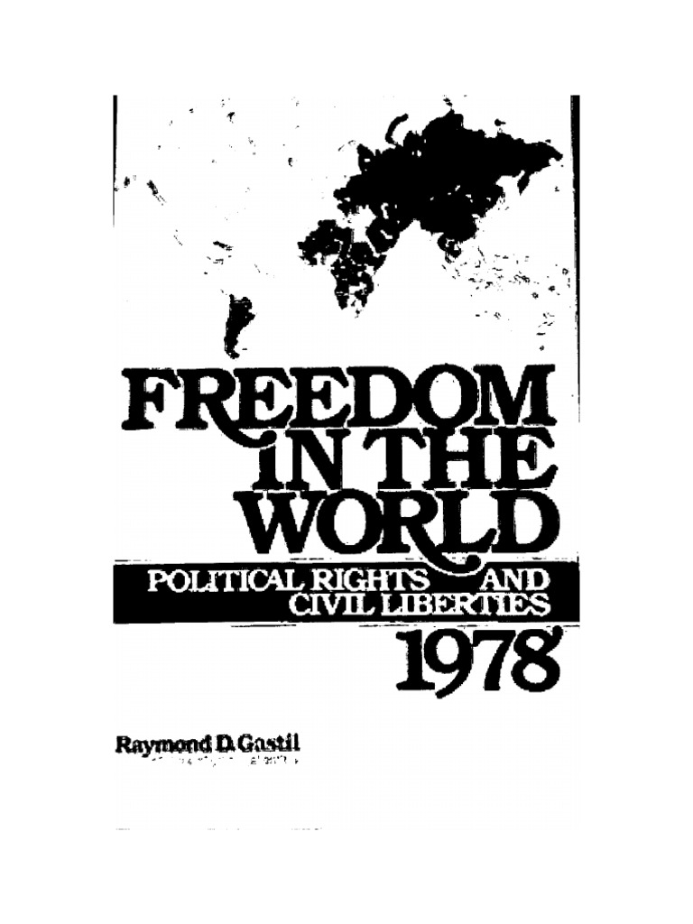 Freedom in The World 1978 Complete Book | PDF | Democracy | Political ...