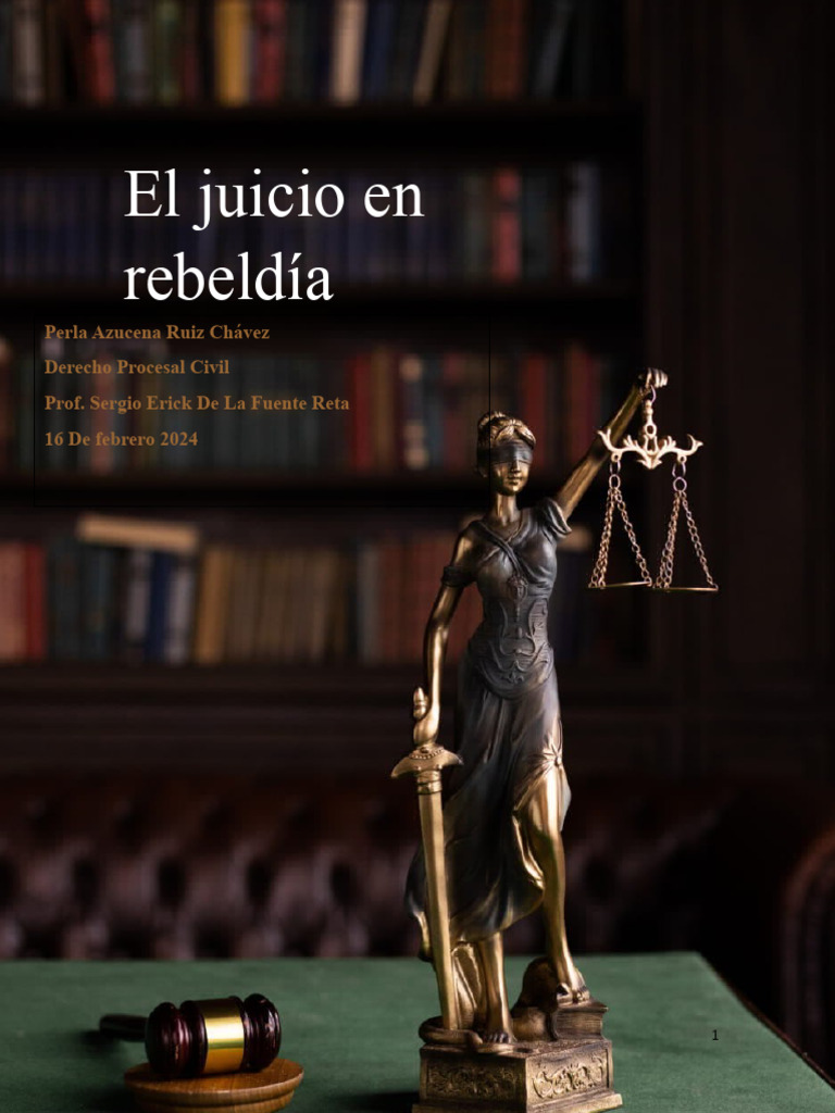 La Rebeldía Se Creo Con La Finalidad de Evitar Los Prejuicios Por ...