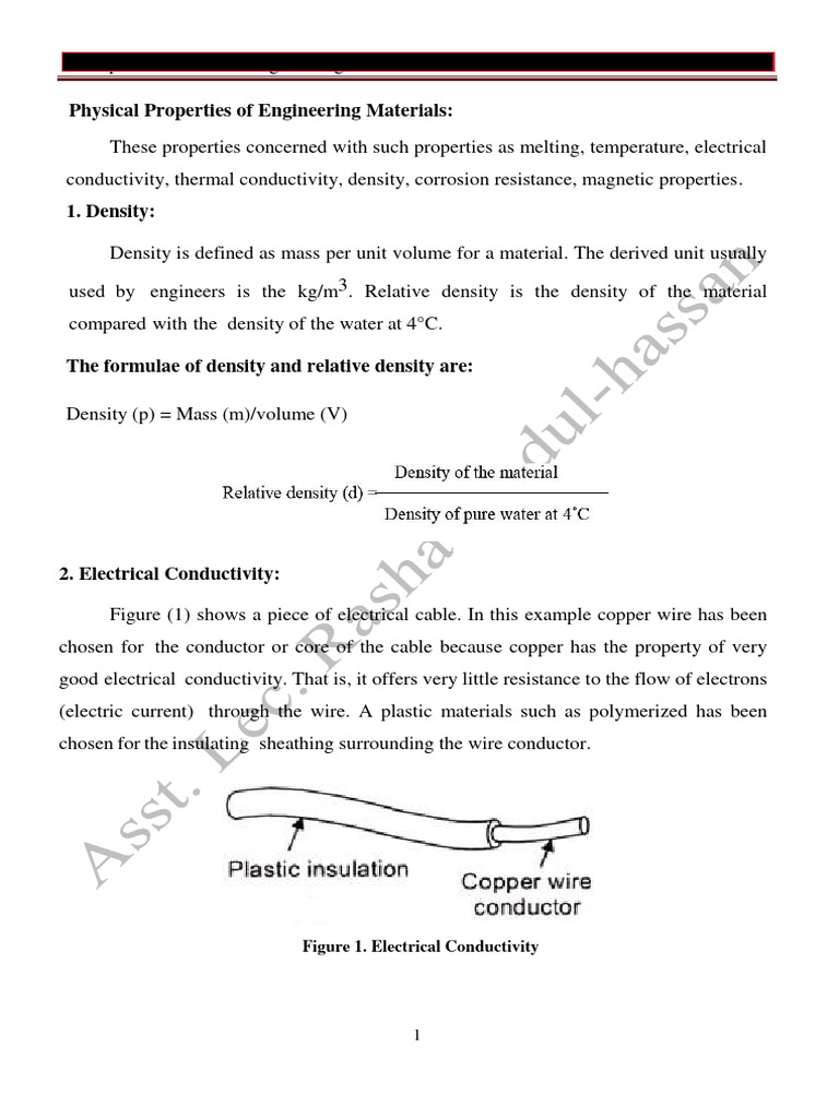 Principles of Materials Engineering Lec. (6 & 7) New | PDF ...