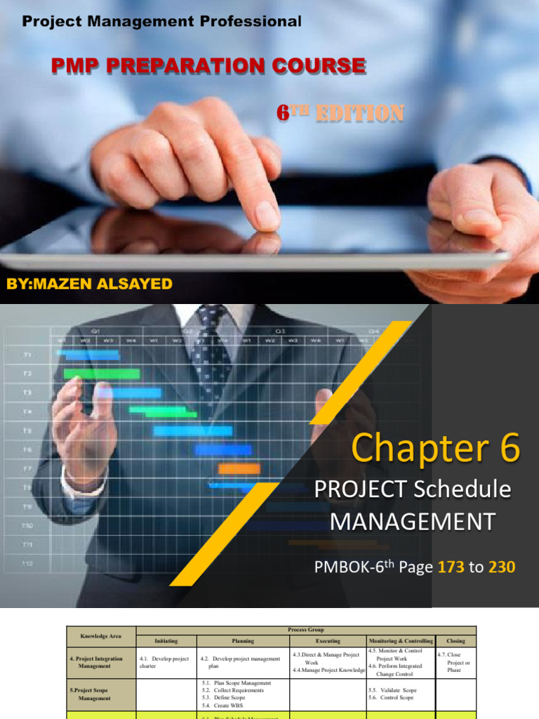 06 - Project Schedule Management | PDF | Project Management | Business