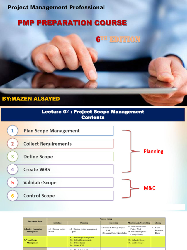 05-Project Scope Management | PDF | Project Management | Life Cycle Assessment