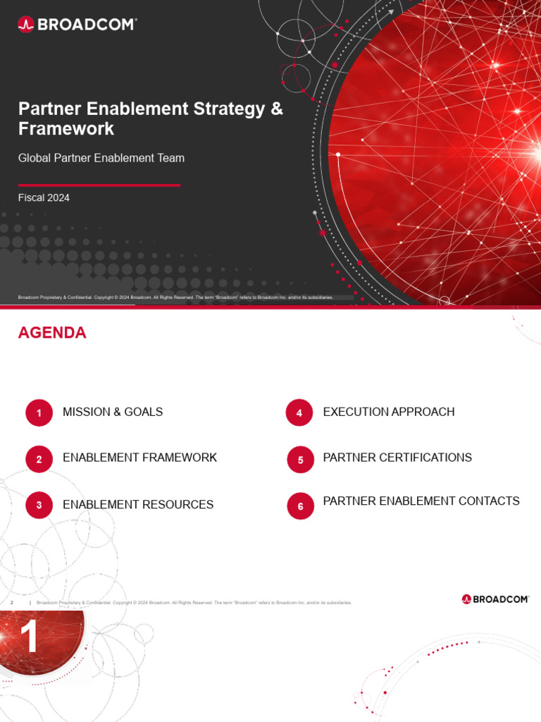 2024 - Broadcom Partner Enablement Strategy & Framework With VMware 2024 v19 - 03.20.2024 | PDF ...