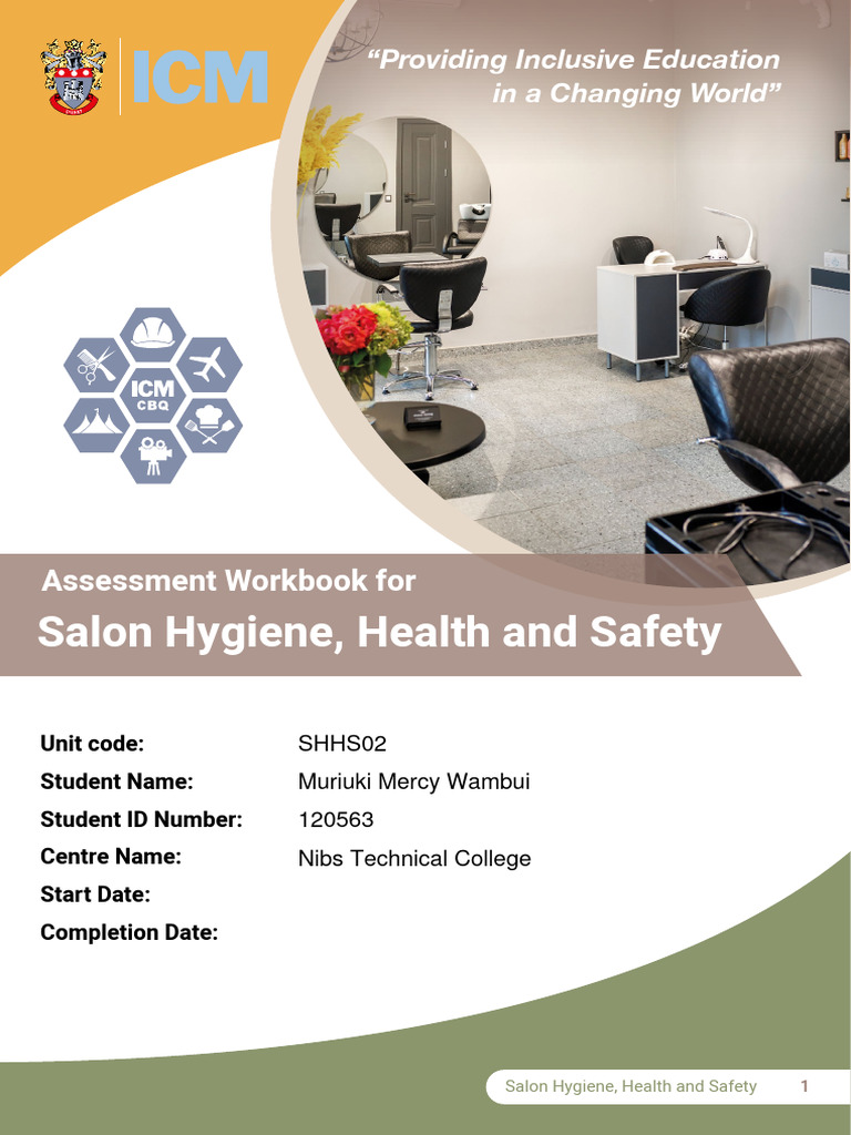Salon Hygiene and Safety Practices | PDF | Disinfectant | Hygiene
