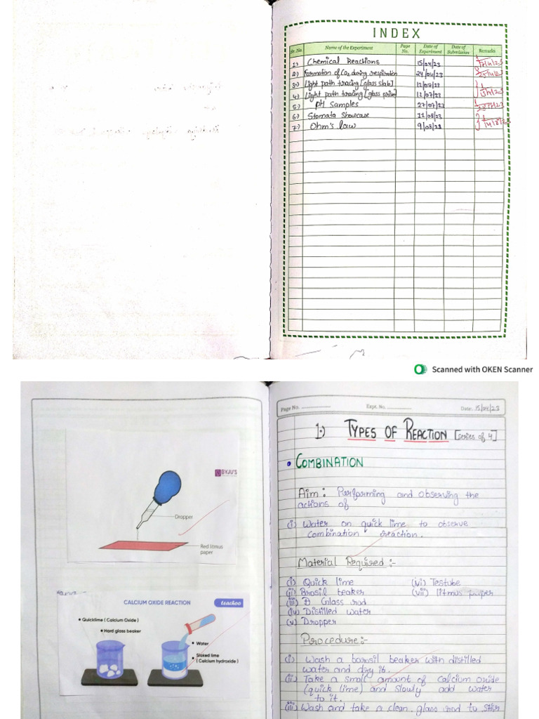 Science Practical | PDF