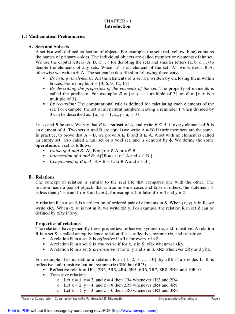 TOC Full Note For PU | PDF | Automata Theory | String (Computer Science)