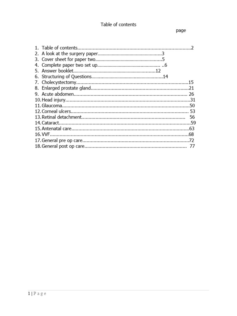 GNC BANK SURGERY QUESTIONS | Download Free PDF | Prostate | Surgery