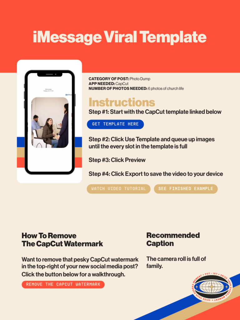 Imessage Template - Cheat Sheet - Pro Church Tools | PDF
