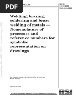 Iso 4063 2023 | PDF | Welding | Construction