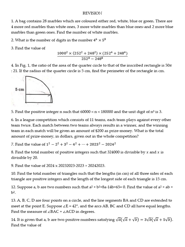 REVI | PDF | Area | Euclidean Plane Geometry
