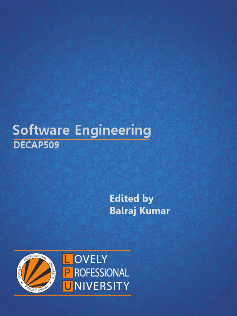 Comprehensive Guide to Software Engineering | PDF | Software Development Process | Software