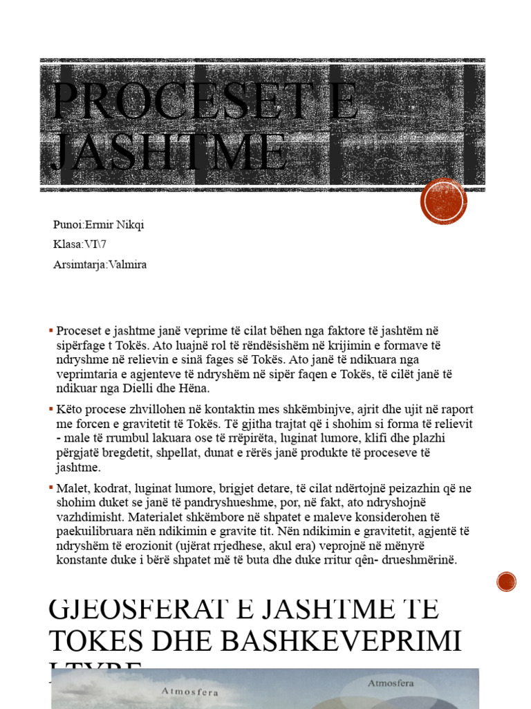 Proceset e Jashtme | PDF