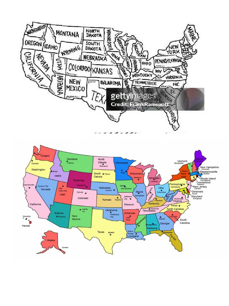 Mapas de Uk y Usa | PDF