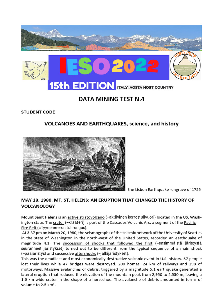 DMT-4 - Eng Fin | PDF | Volcano | Lava