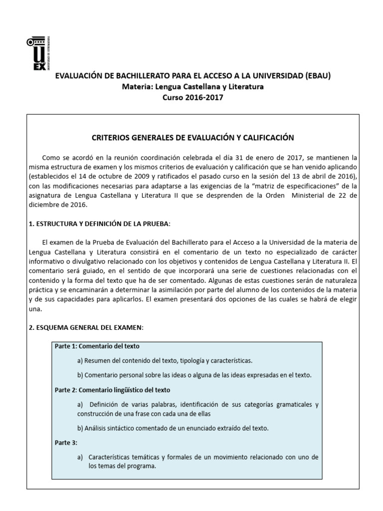 lengua_criterios_evaluacion | Descargar gratis PDF | Evaluación | Gramática