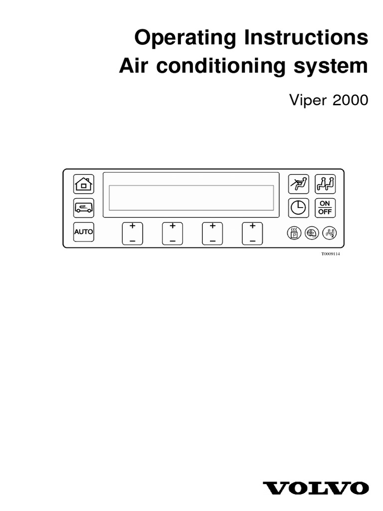 Air Conditioning System Viper 2000 Eng | PDF | Menu (Computing ...